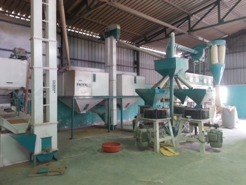 Grain Cleaning Machine - Packman Engineering Ahmedabad