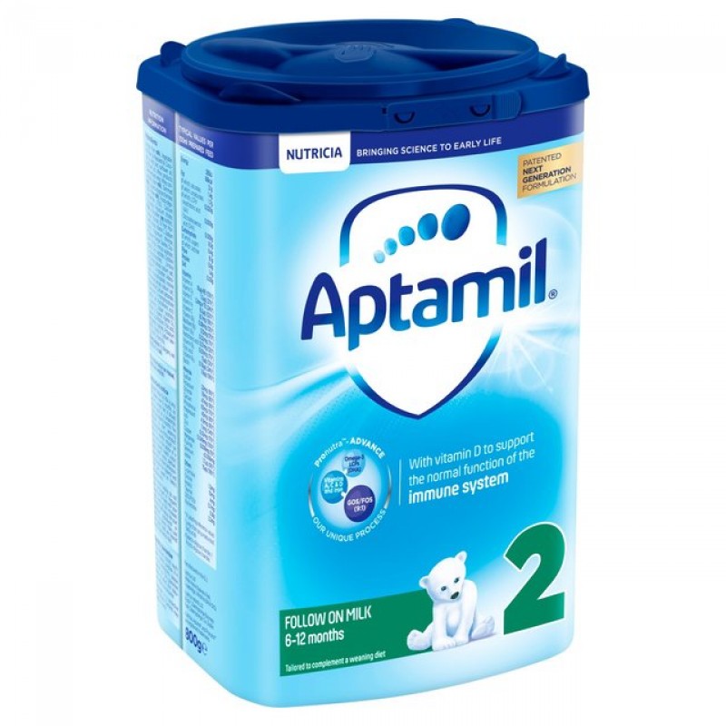 APTAMIL FOLLOW ON MILK 2 FROM 6 MONTHS 800G - Fast Track Global Ltd ...