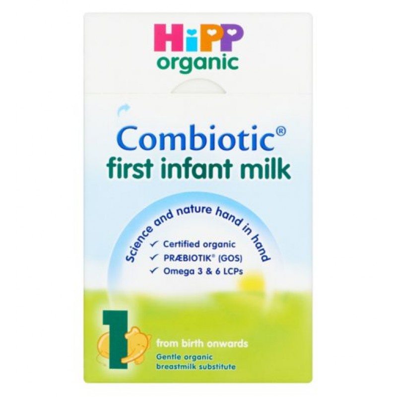 HIPP ORGANIC COMBIOTIC FIRST INFANT MILK 1 FROM BIRTH ONWARDS 800G - Fast Track Global Ltd ...