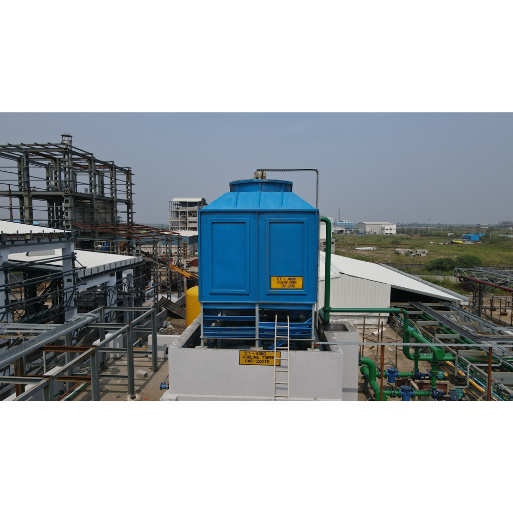 SINGLE FLOW CROSS FLOW COOLING TOWER - Advatech Technologies Ahmedabad