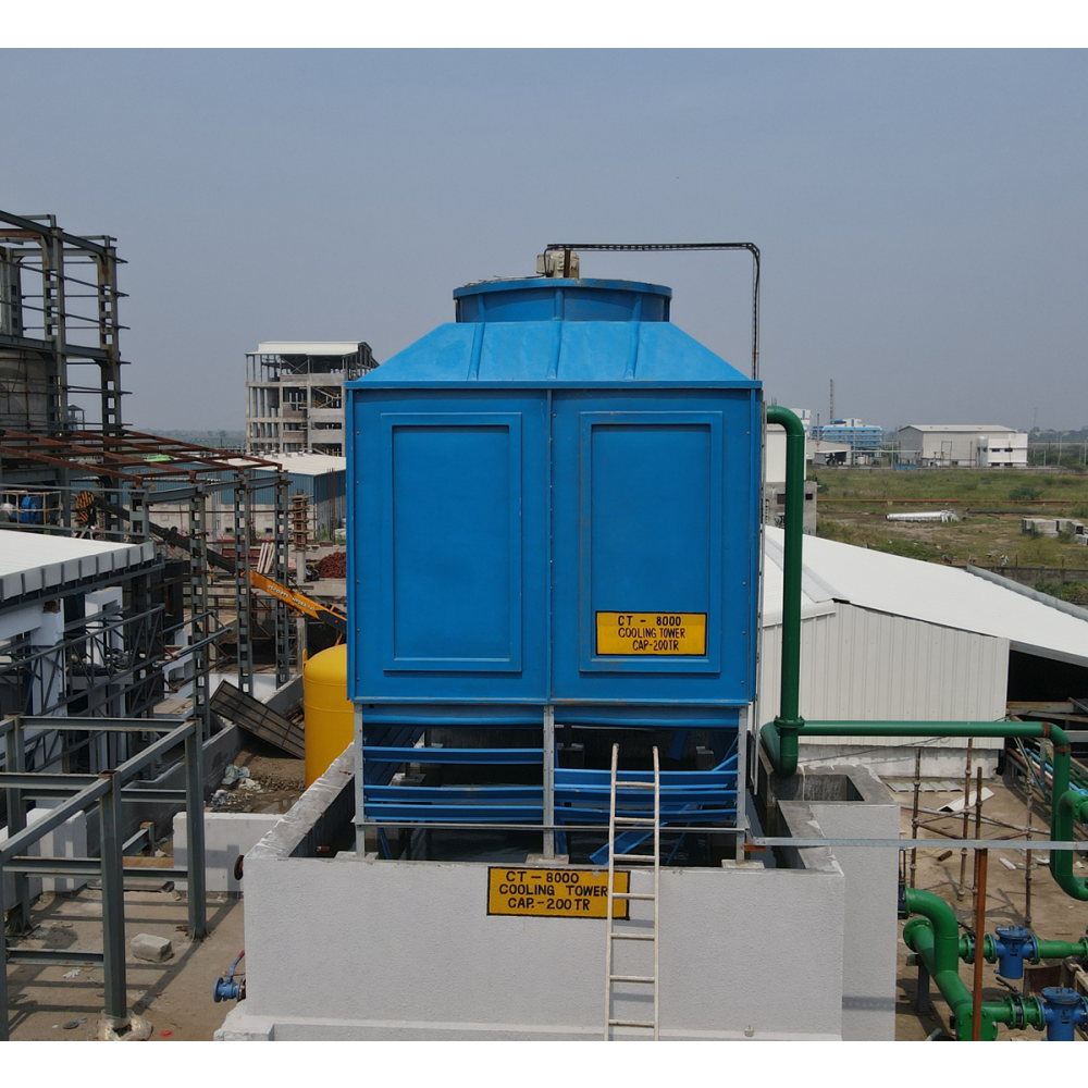 SINGLE FLOW CROSS FLOW COOLING TOWER - Advatech Technologies Ahmedabad