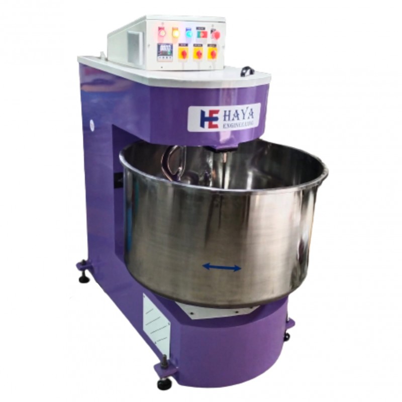 120kg Spiral Mixer Machine - Haya Engineering Ahmedabad