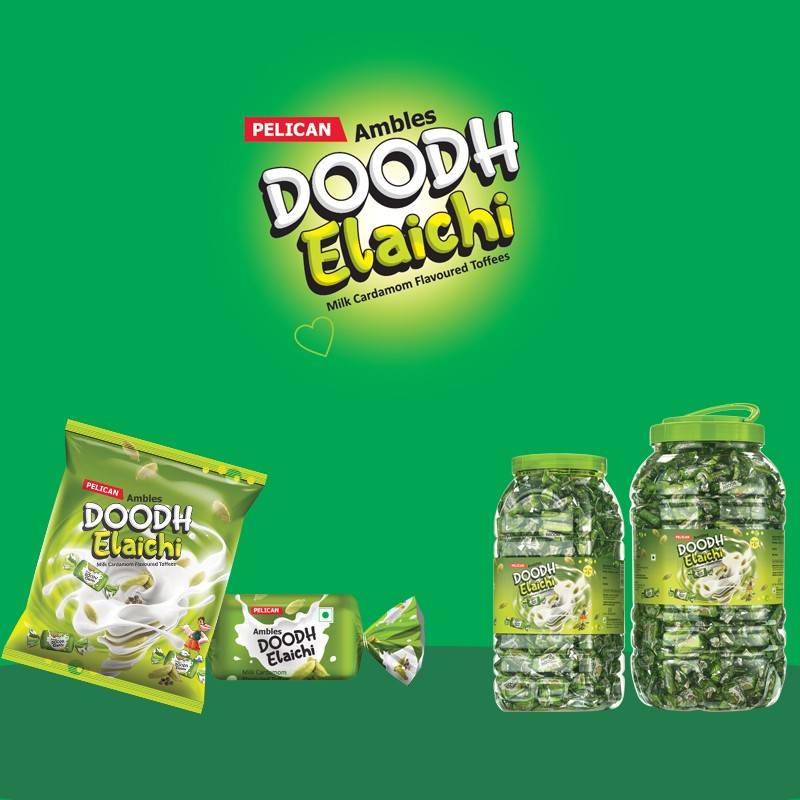 Doodh Elaichi - Pelican Confectioners Pvt. Ltd. Kheda