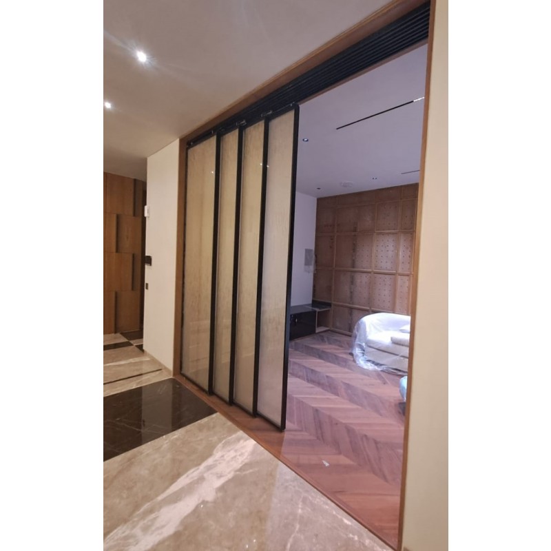 SMB Glass Atelier – Telescopic Slim Partition Manufacturer