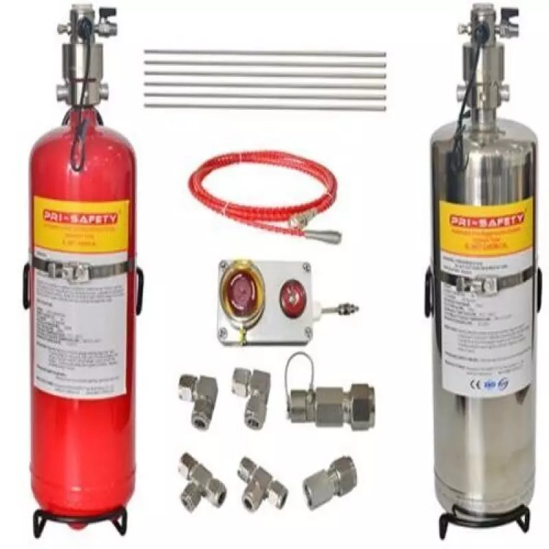 Dual Agent Retardant Fire Suppression System - Fire Ban Ahmedabad