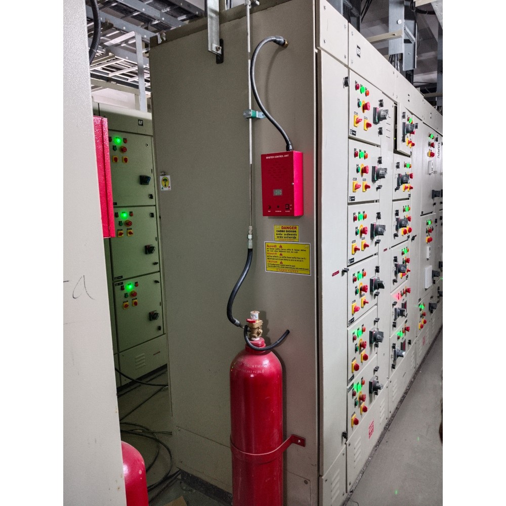 FM200 Fire Suppression System - Fire Ban Ahmedabad