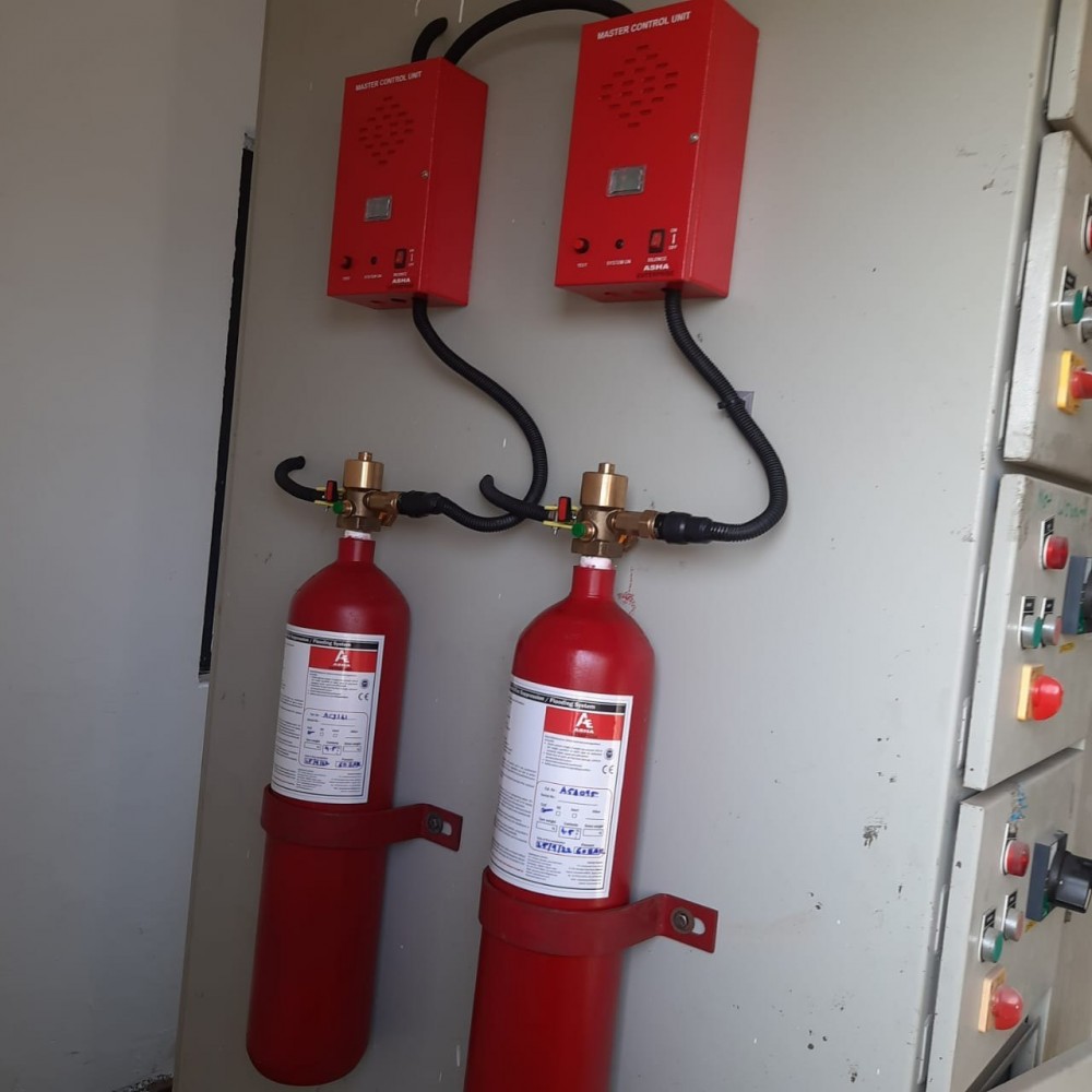 Hfc 227ea Auto Fire Extinguishing System - Fire Ban Ahmedabad