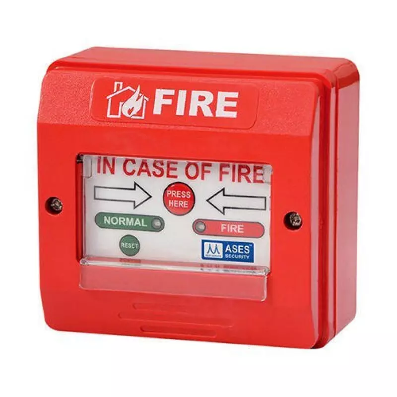 Manual Call Point Fire Alarm - Fire Ban Ahmedabad