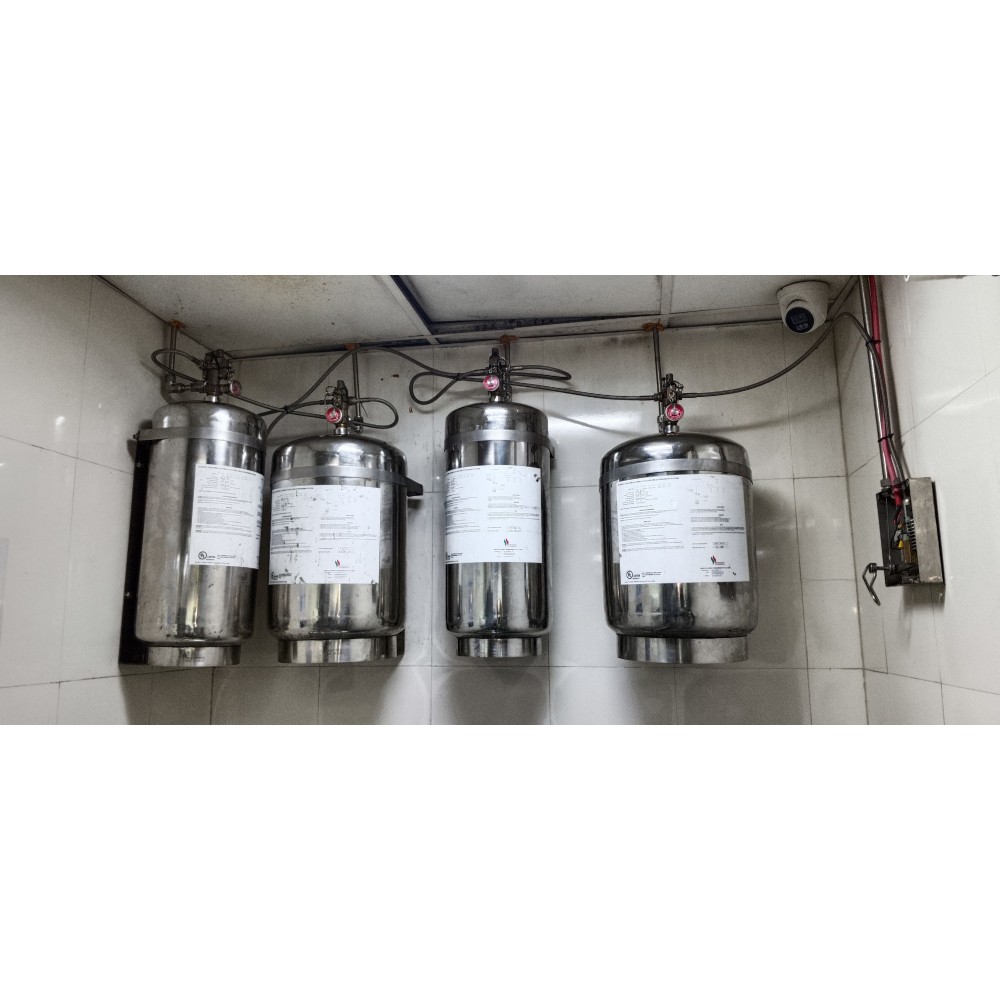 Wet Chemical Kitchen Fire Suppression System - Fire Ban Ahmedabad