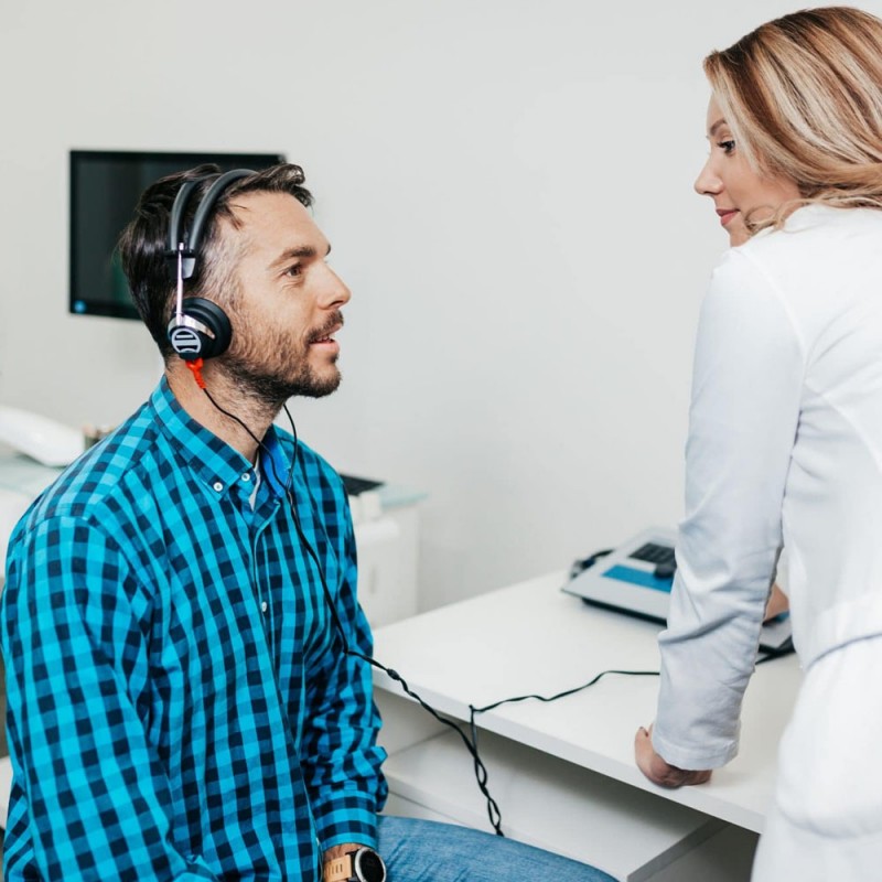 Audiometry Test - Jay Ganesh Industrial Medical Services Rajkot