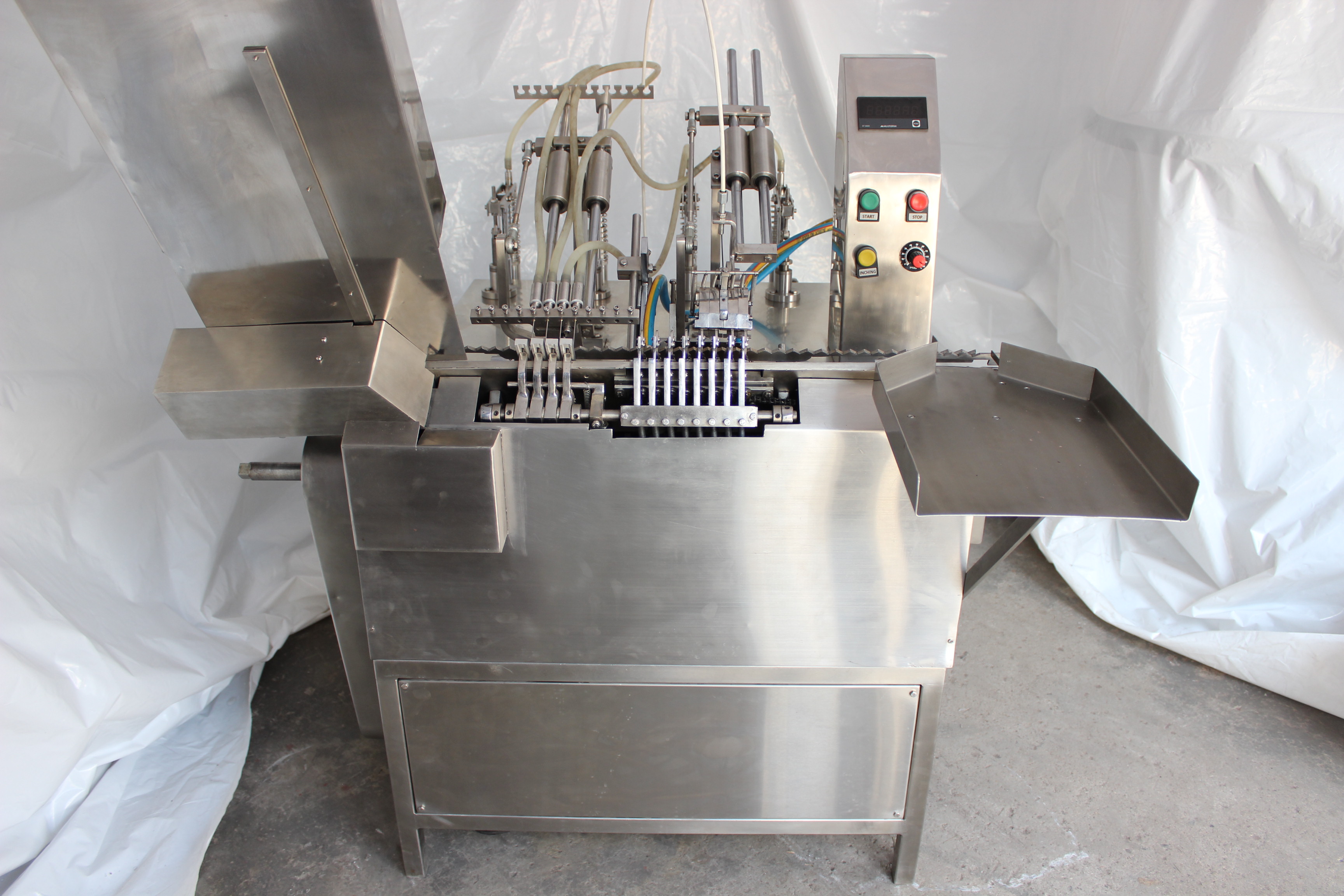 Automatic Four Head Ampoule Filling & Sealing Machine - Shivoham Pharma ...