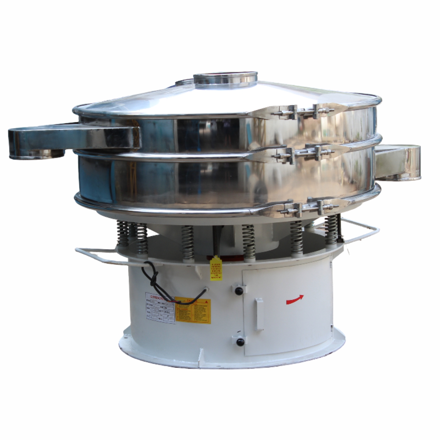 Circular Vibro Screen / Vibro Sifter / Gyro Screen - Galaxy Magnetics ...