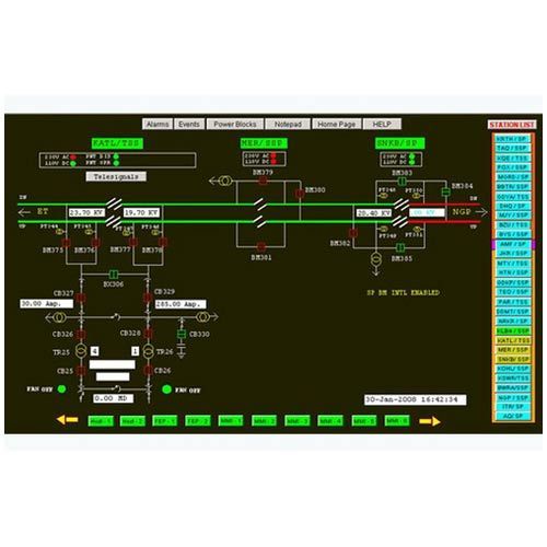 SCADA Railway Application - General Automation Ahmedabad