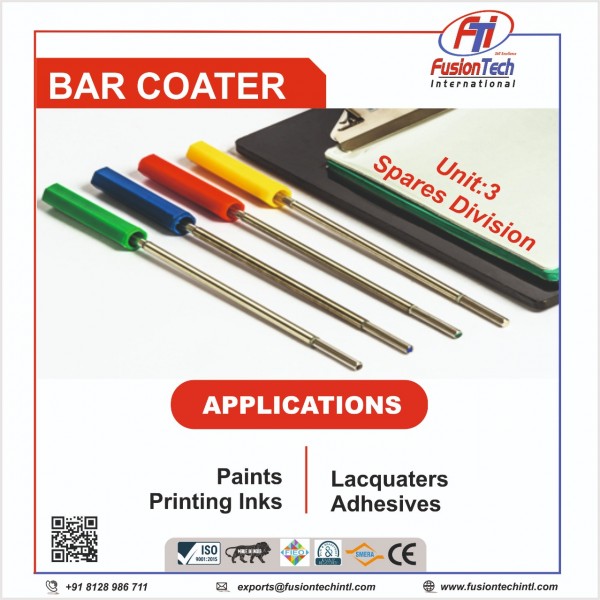 Professional Wire Bar Coater Offered From FusionTech International In ...