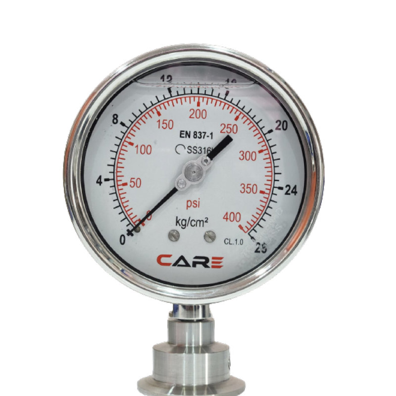 Triclamp Pressure Gauge - CPI Technology Private Limited Ahmedabad